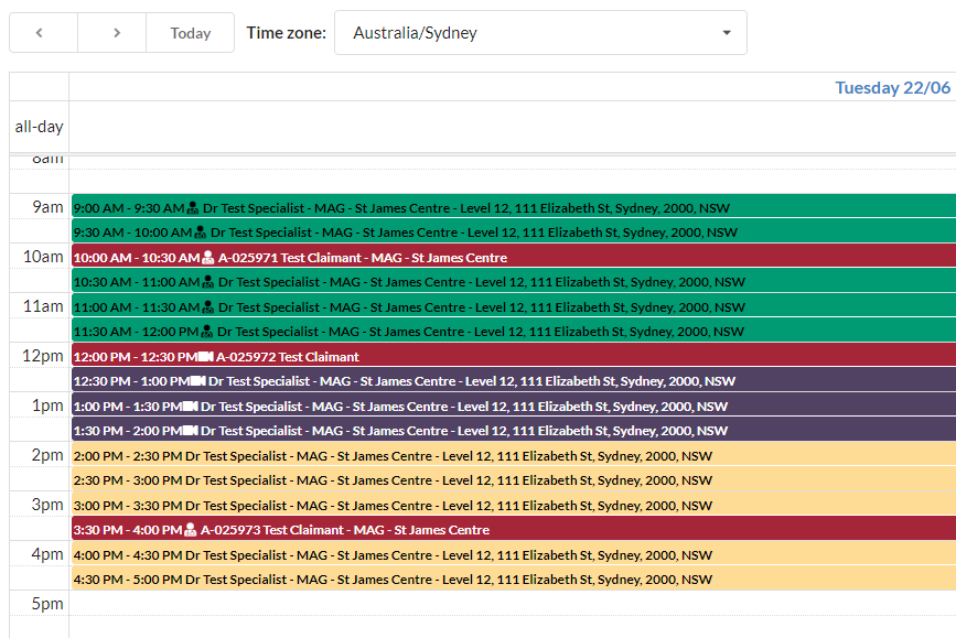 View Upcoming Appointments – Kawaconn Connect